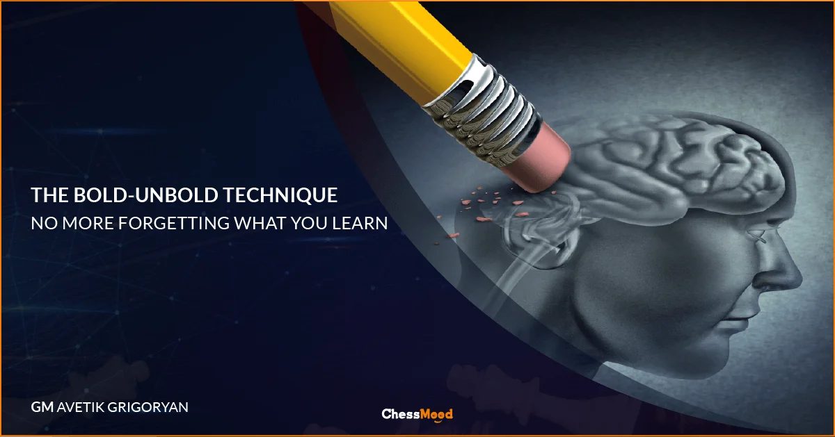 The bold-unbold technique: no more forgetting what you learned