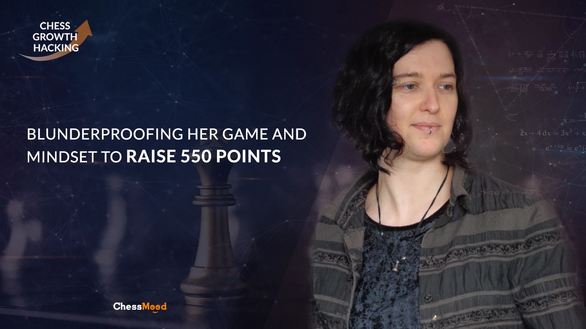 Blunderproofing her Game and Mindset to raise 550 points